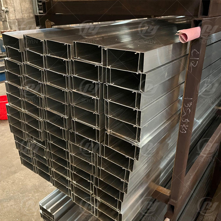 Custom Square Aluminum Extruded Shapes 6000 Series Alloy Anodized/Mill ...