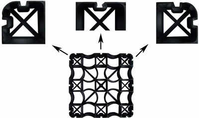 Durable HDPE Horse Paddock Grass Grids & Ground Mats for Mud Control - OEM