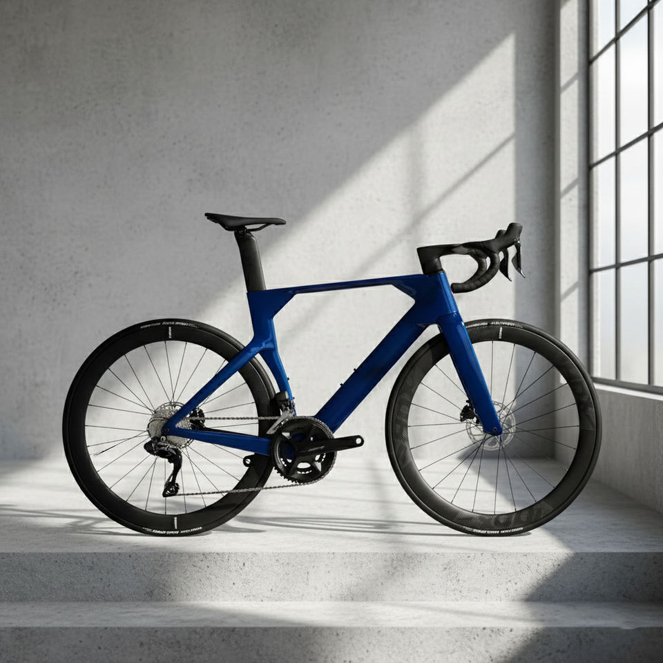 Full Carbon Aero Road Bike - 700C Lightweight & Aerodynamic