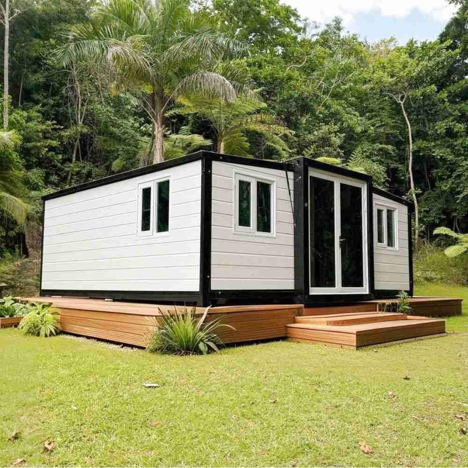 Modern Prefab Shipping Container House 2 Bedroom Bathroom Kitchen ...