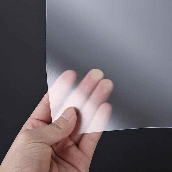 Colored Matte Frosted Plastic PP Sheets for Packaging
