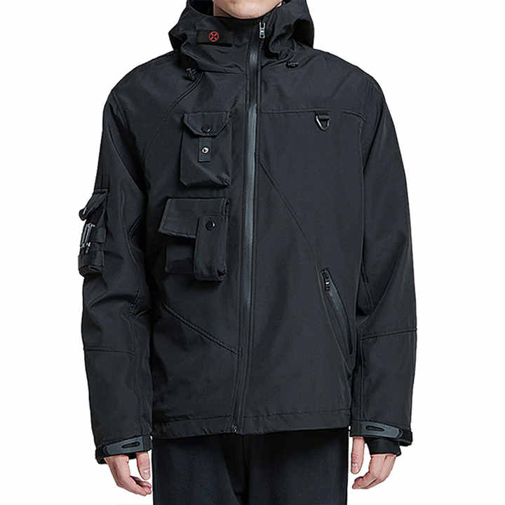 High Quality Men Techwear Jacket Streetwear Waterproof Outerwear For ...