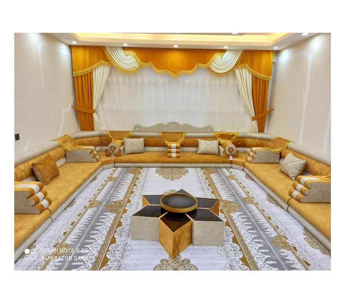 Arabic Majlis - Moroccan Majlis - Modern Living Room Sofa