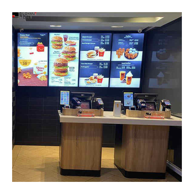 Pizza Hamburger Cafe Menu Poster Board - Customizable Display