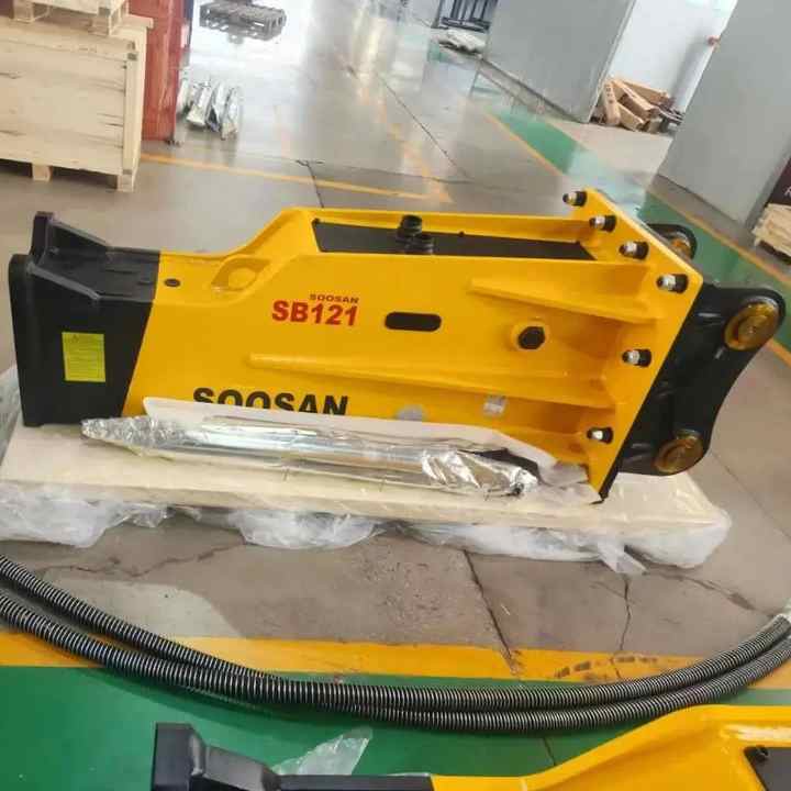 For SOOSAN SB121 Hydraulic Breaker with Box Silence Type New Condition ...