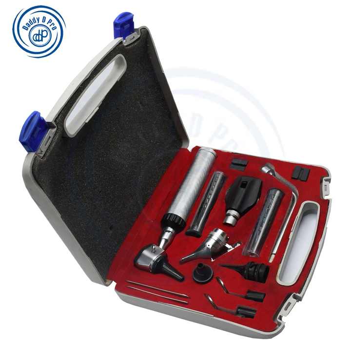 ENT Medical Diagnostic Sets - Ophthalmoscope Otoscope Kit