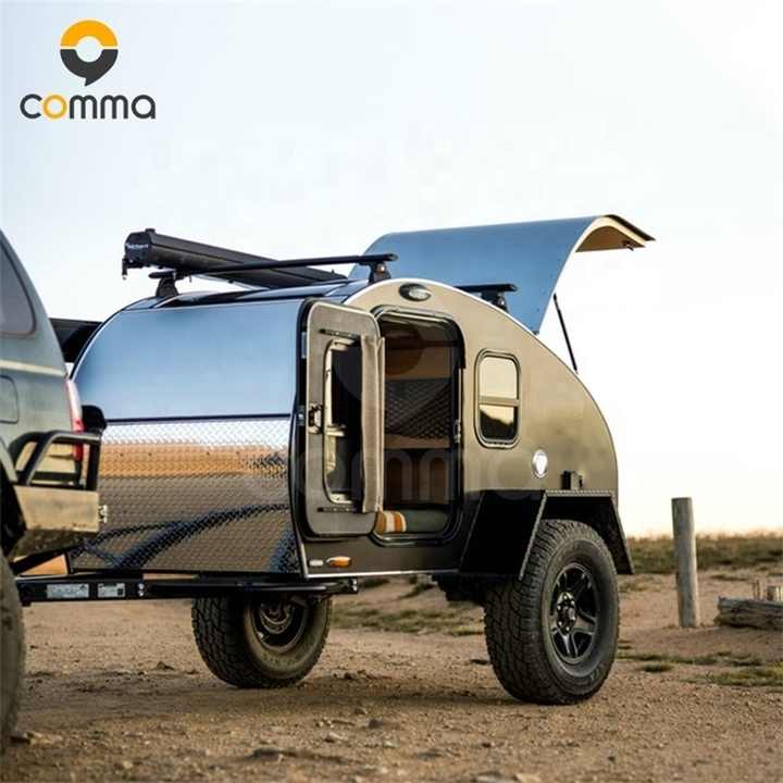Mobile Tiny House Caravan Camping Travel off Road Teardrop