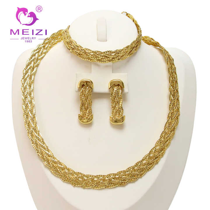MEIZI Jewelry Simple and Elegant Chain Tassel Long Earring Weaving ...