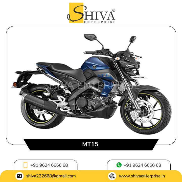 MT15 Motorcycle - 155cc BS6 Engine with 130 Kmph Top Speed