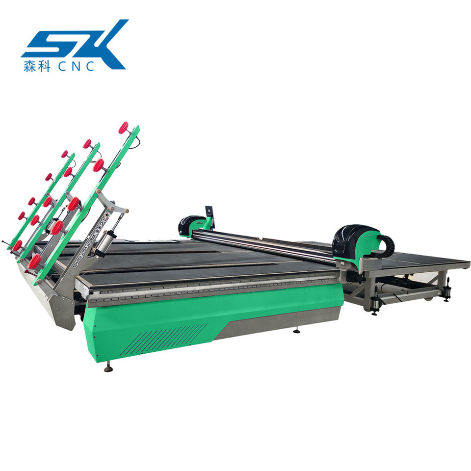 3829 Automatic Glass Cutting Machine 2mm Auto Mirror Square Round ...