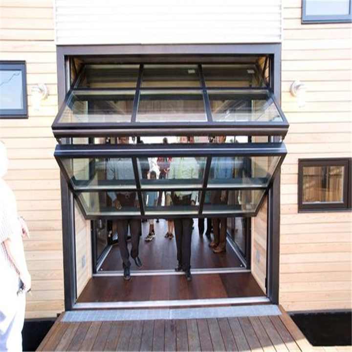 Automatic Vertical Folding Window – Custom Aluminum Bi-Fold Glass ...