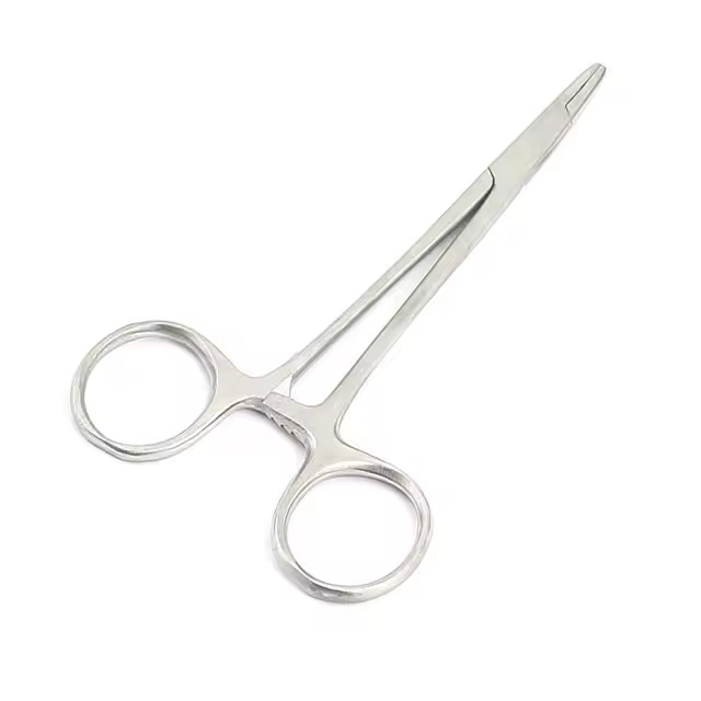 Custom Made Smooth Jaw 5'' Stainless Steel Webster Needle Holder ...