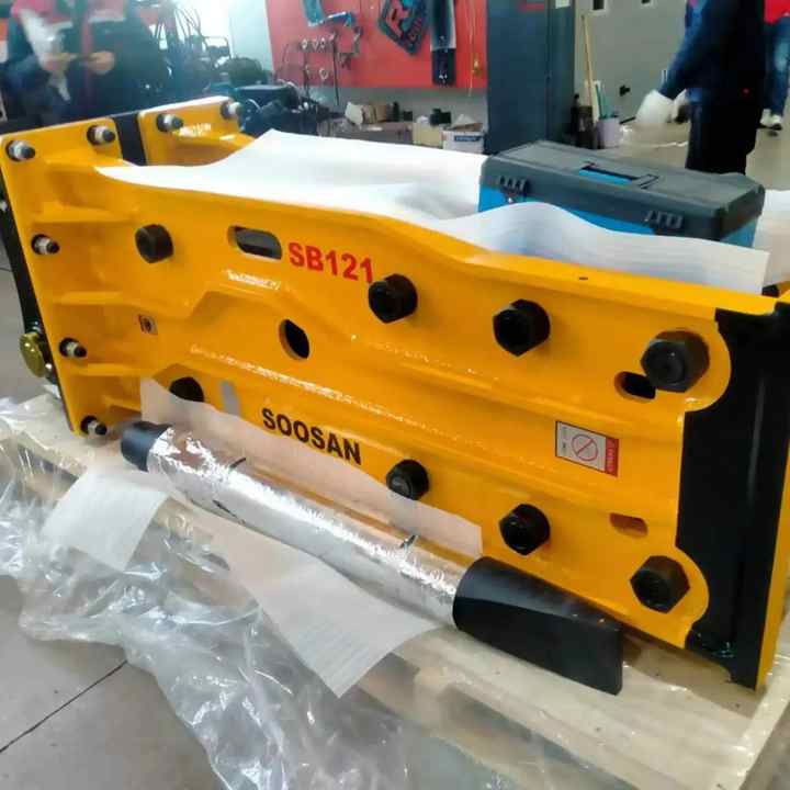 For SOOSAN SB121 Open Top Hydraulic Breaker New Condition with Core ...
