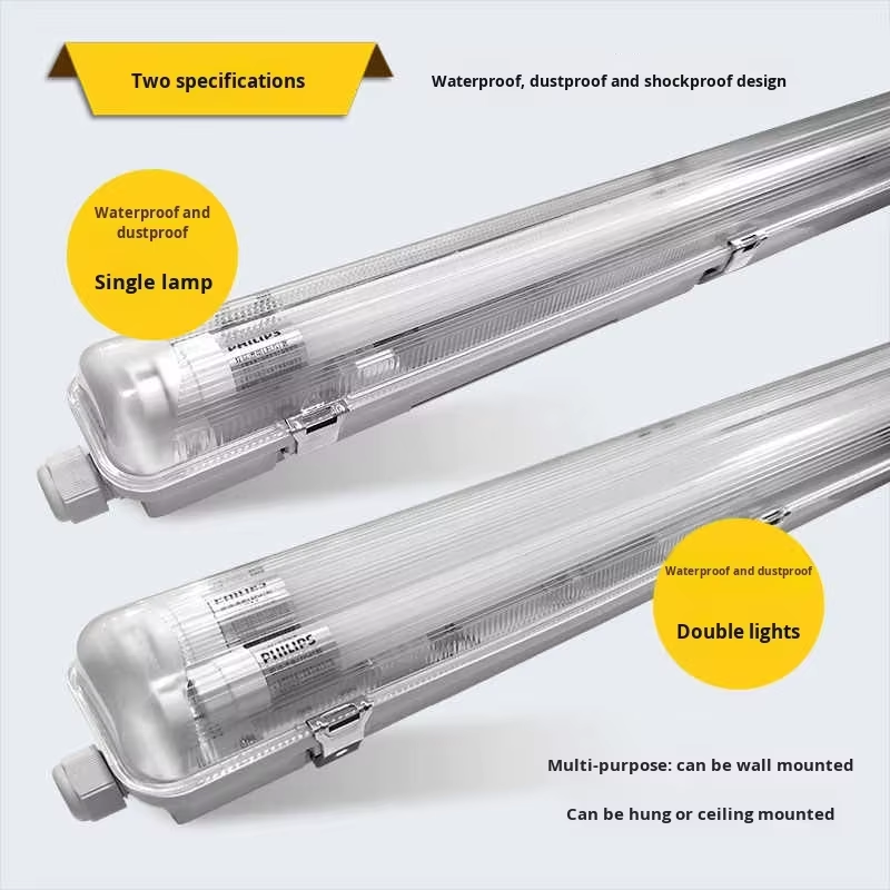 PHILIPS T8 LED Tube Fixture WT069C G2 DE 2XTLED Bare L600 GC ...
