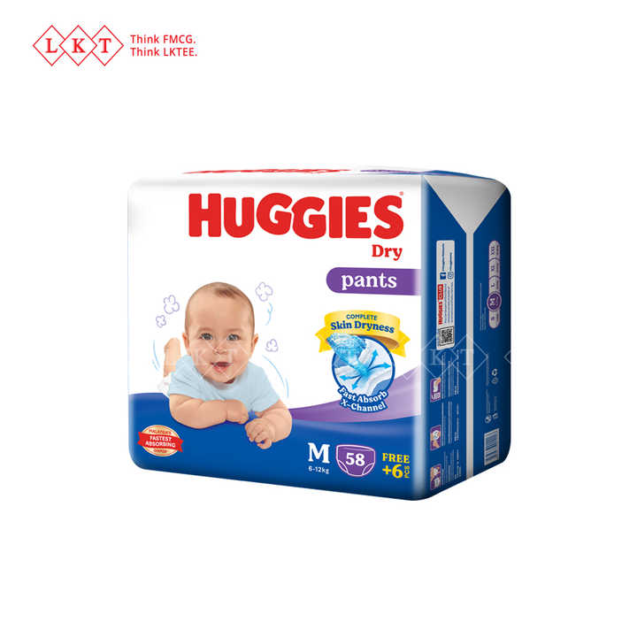 Huggies Baby Diapers Dry Pants Diaper SJP M 64S Pampers Diapers for ...