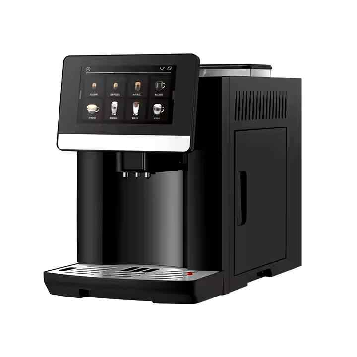 Automatic One Touch Cappuccino Commercial Automatic Espresso Coffee ...