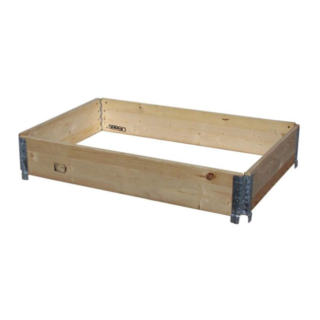 Wooden Pallet Frame for Euro Pallets 200mm High 4 Hinges High Load ...