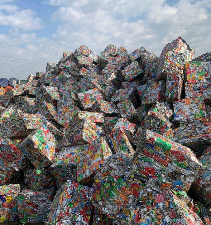 Mixed Colors UBC Scrap Aluminum Beverage Cans 25kg 50kg 100kg Bales ...
