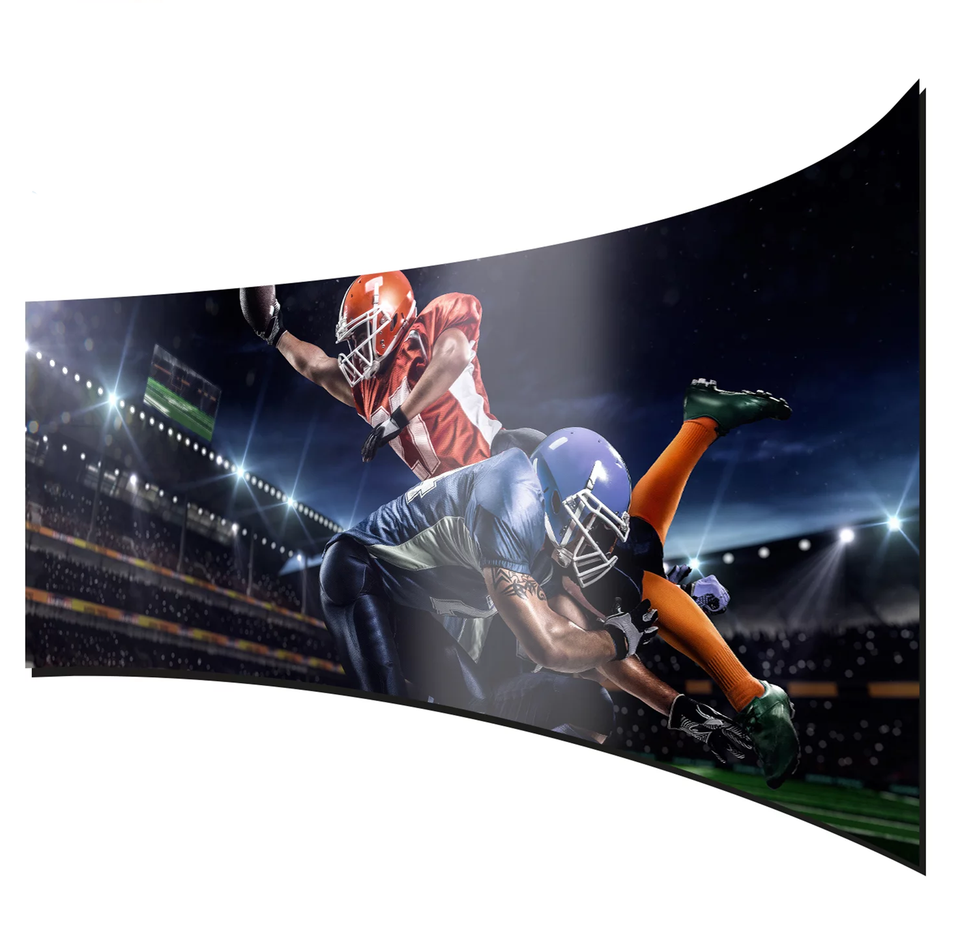 Gebogen Flexibele Led Scherm P2.6 P2.9 P3.91 P 4.81Mm Binnen-Of ...