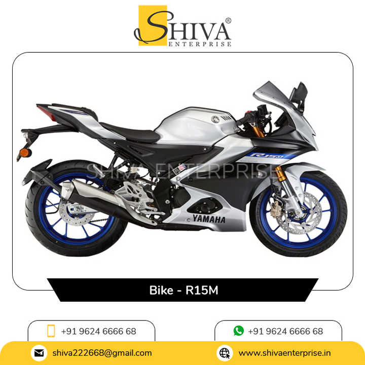 R15M Motorcycle - Liquid-Cooled 155 CC Engine for Streets