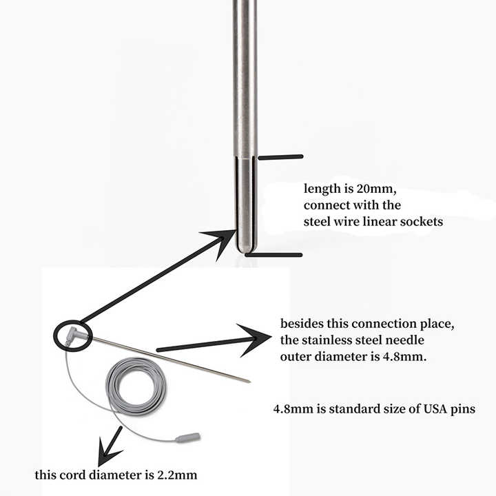 50cm grounding rod with 40 ft ground wire for grounded earth connected ...