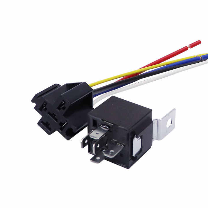 5 Pin 5 Wire Automotive Relay - 12V 40A for Car & Truck