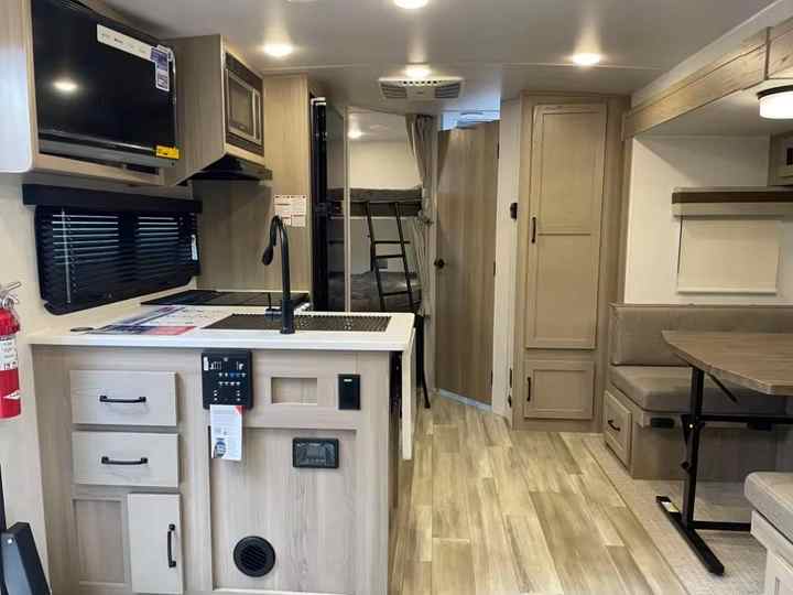 Stainless Steel RV Camper - Durable & Versatile Travel Trailer