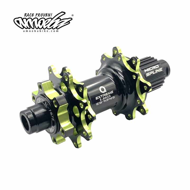 AMOEBA HU-EB734B-R D12x148l/32h/36h/shimano MS12 Hub