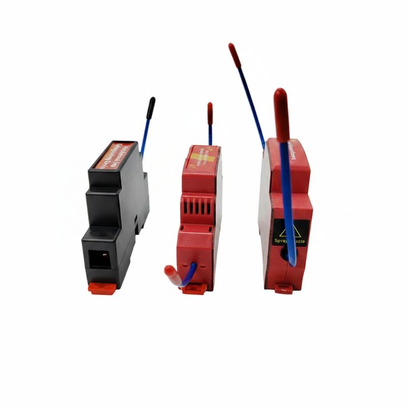 18mm MCB Style Automatic Aerosol Fire Extinguisher 35mm DIN Rail Mount ...
