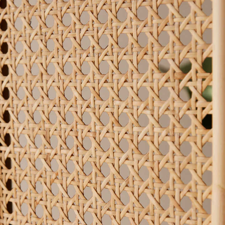 Dreamhouse Japanese-Style Wooden Rattan Screen Partition