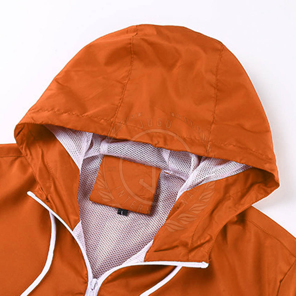 Latest Style Eco-Friendly Breathable Windbreaker Jacket Front ...