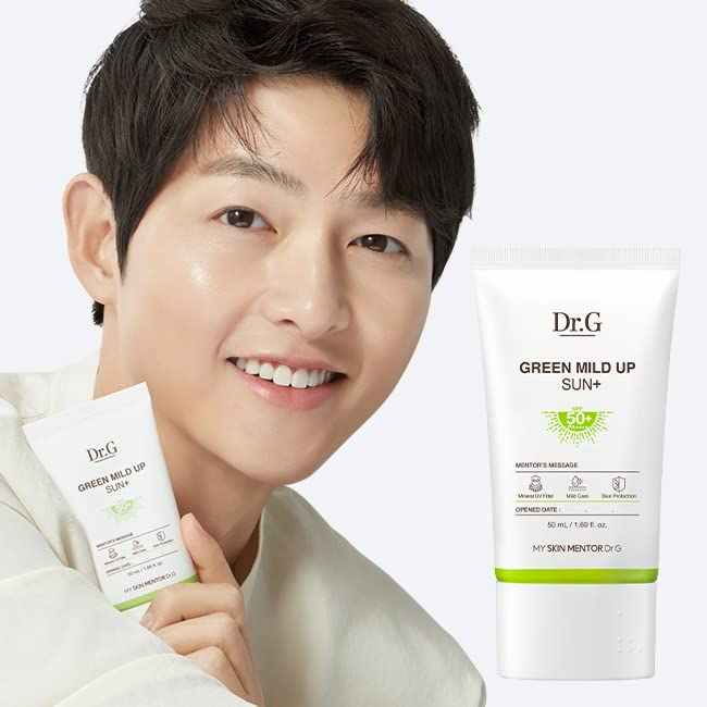 Wholesale Dr.G Sunscreen Korean Skin Care Wholesale Green Mild Up Sun SPF50 PA 50ml From
