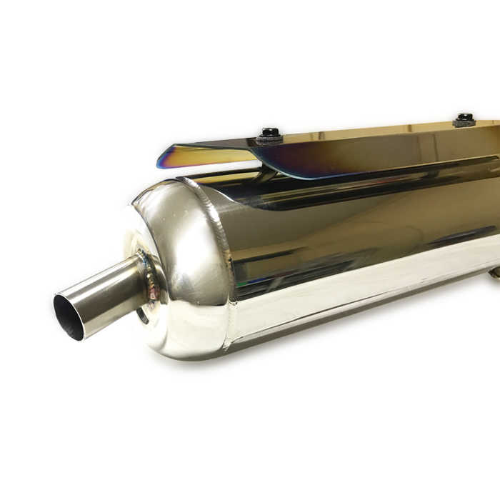 Factory Wholesale Universal Stainless Steel Silencer Resonator Exhaust ...