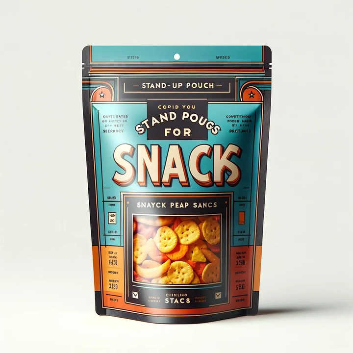 Resealable Food Packaging - Stand up Pouches for Dried Fruit Snacks
