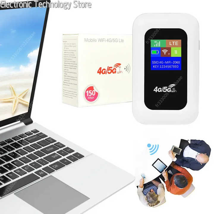 4G/5G Mobile WIFI Router - 150mbps Portable Hotspot