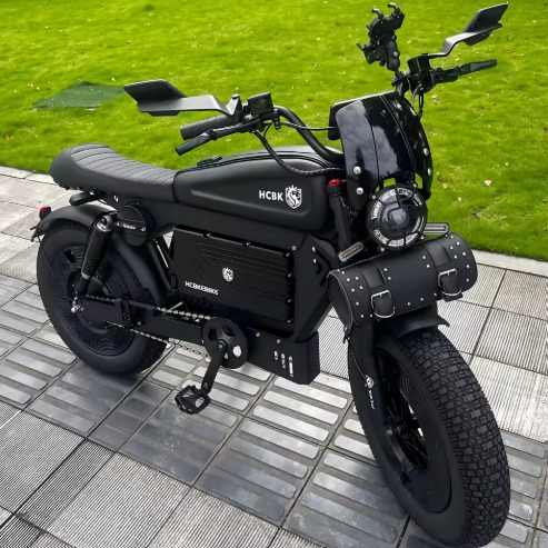 HCBK-SS10 Black Warrior 3000W60AH Aluminum Electric Bike Waterproof ...