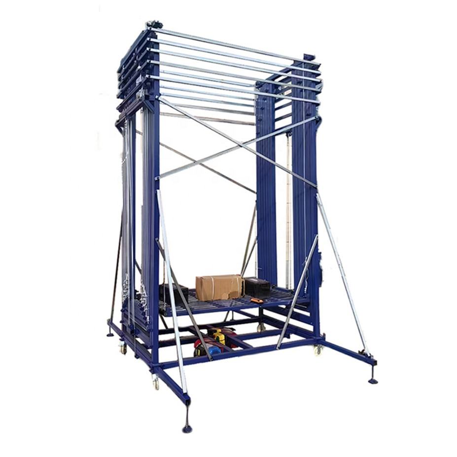 500kg Electric Scaffold Machine with Portable Foldable Design for ...