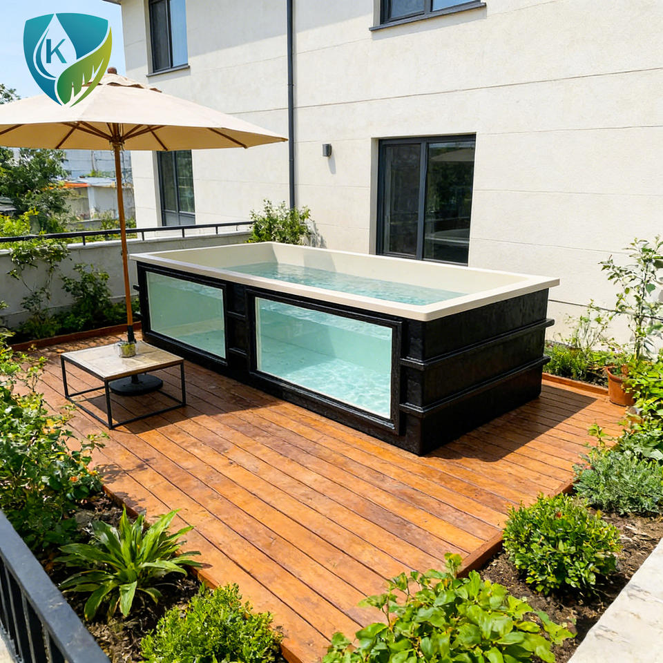 Outdoor Fish Farming Water Tank with Acrylic Viewing Window| Alibaba.com