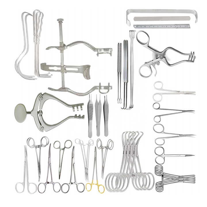 Basic Pediatric Surgical Instruments Set - 51 Pcs