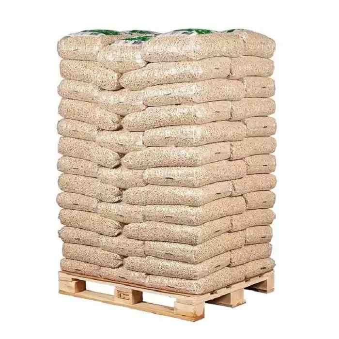 Hot Sell 100% Pure Natural Wood Pellet / Wood Pellets 6mm 8mm / Import ...