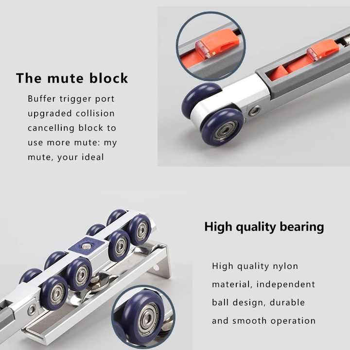 Sliding Door Two-Way Buffer Damper - Smooth & Durable