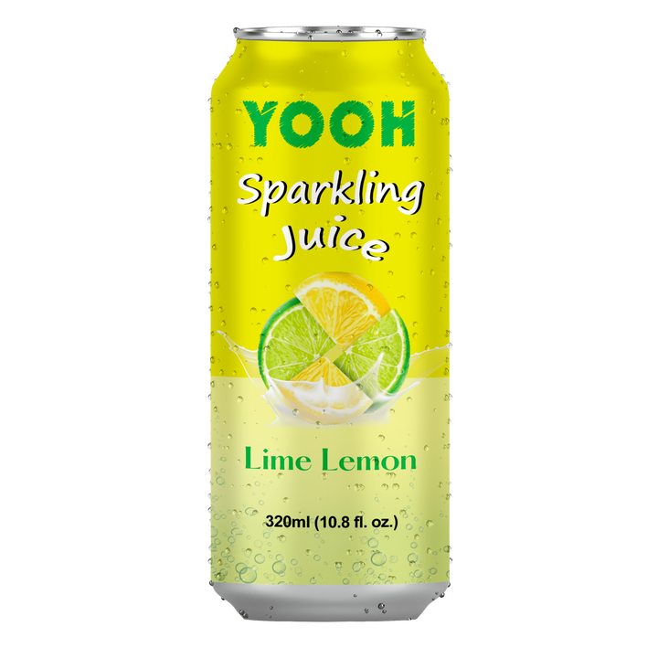 Sparkling Drink Sparkling Water Carbonated Drink Lime Fruit Flavor Can 250ml/330ml OEM/ODM Brand ...