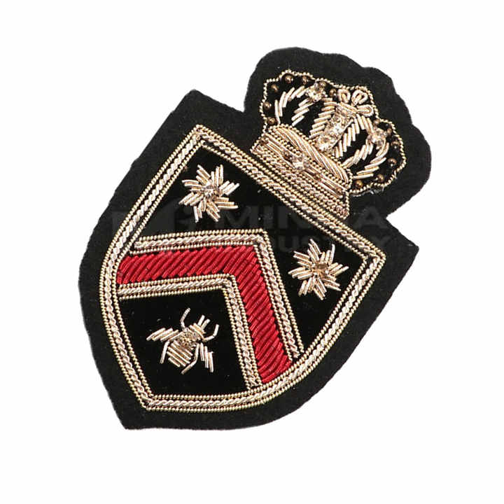 Durable Material Private Label Hand Embroidery Badges Best Selling Hand ...