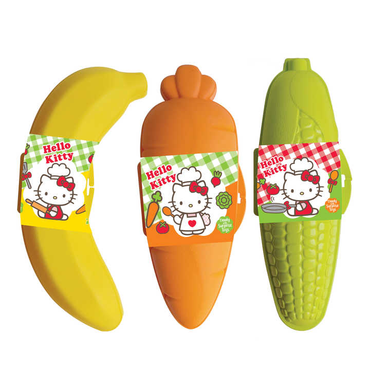 Hello Kitty Surprise Fruit and Vegetable With Candy Toys Snacks for ...