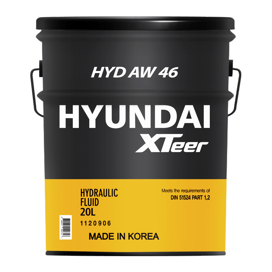 Hyundai Xteer AW-46 Hydraulic Oil - Reliable Performance