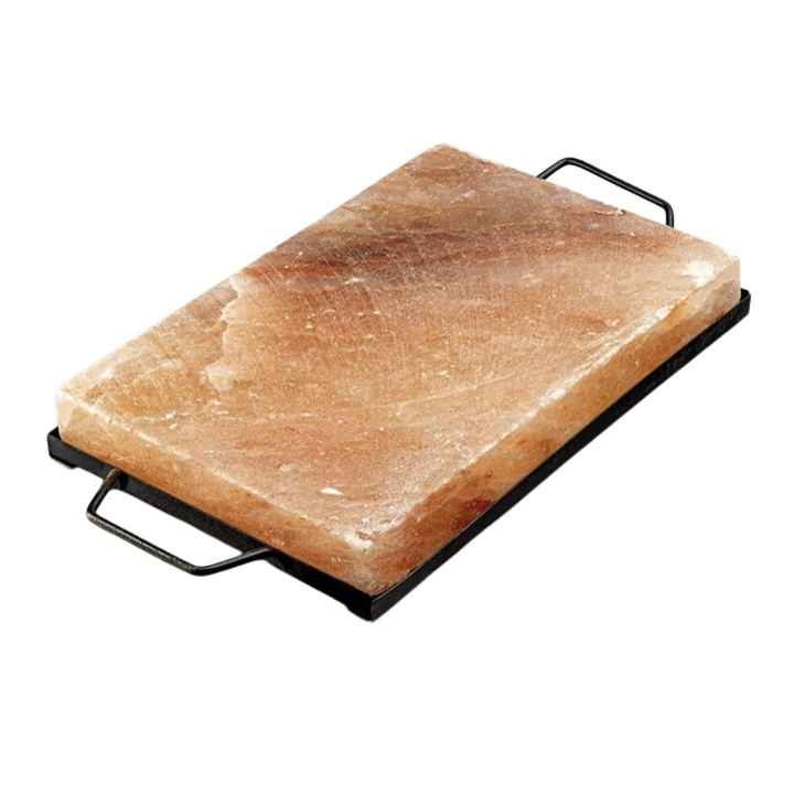Heavy-Duty Heat-Safe Natural Craft Cooking Slab Rock Salt Plate for ...