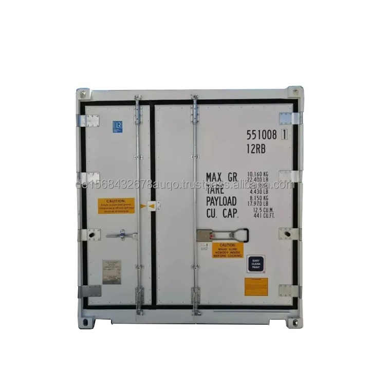 Refrigerated Container 10 ft Thermo King Cooler Freezer Cold Storage ...