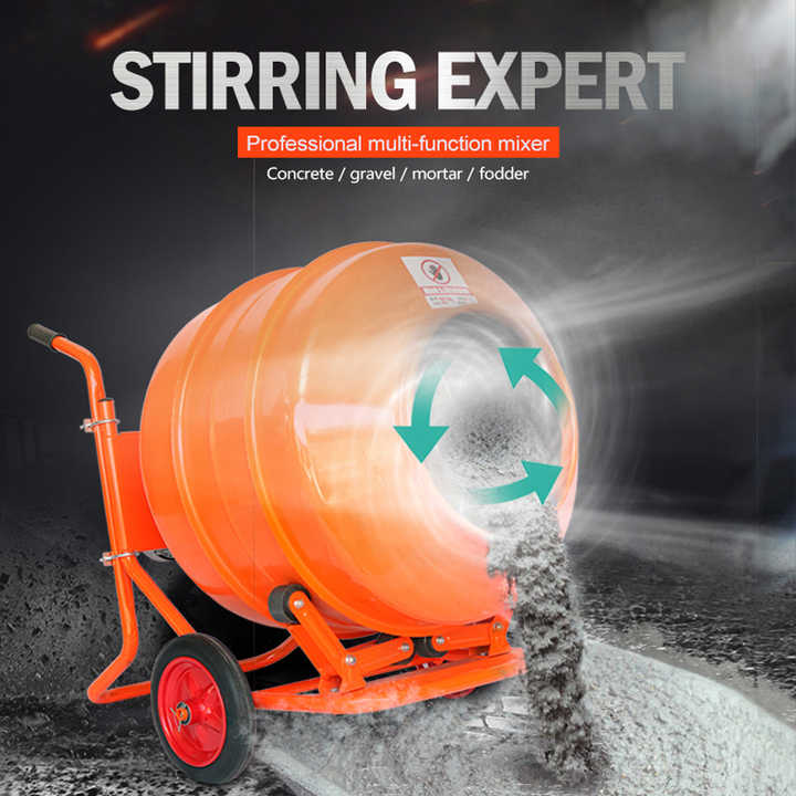 automatic construction 350L electric sand cement concrete mixer with ...
