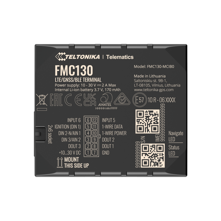Teltonika FMC130 GPS Tracker - Real-Time Vehicle Monitoring