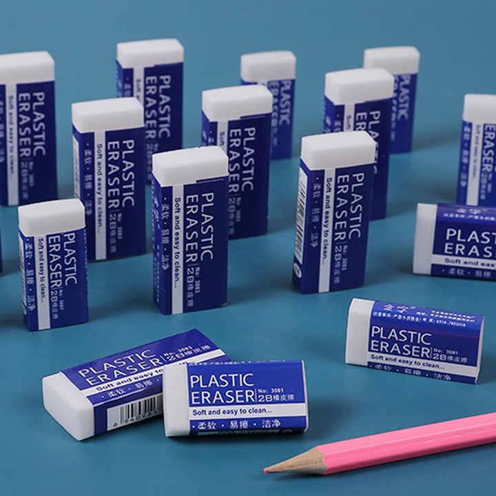 Eraser Elementary school pencil 2b exam eraser Clean, soft and easy to ...